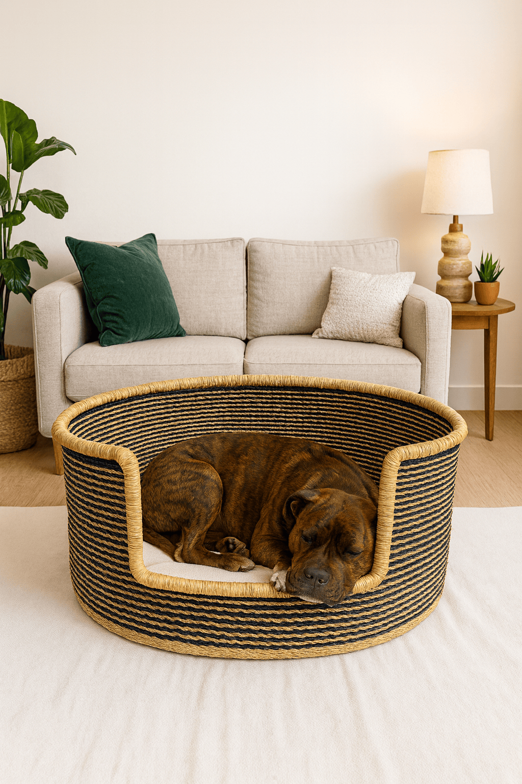 Dog baskets bedding | MamaZuriStyle Canada | Dog bassinet baskets ...